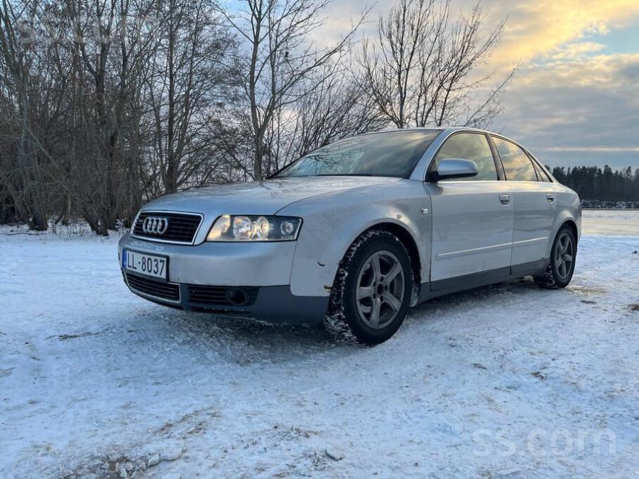 Grey Audi A4 2001 in Ogre, with an engine capacity of 1.80 L and mileage of 395 thousand km for 2160 €, photo 9 on AUTOMOTO.COM.LV
