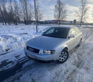 Pelēks Audi A4 2001 Jēkabpils, ar dzinēja tilpumu 2.00 L un nobraukumu 217 tūkst. km par 900 €, foto  vietnē AUTOMOTO.COM.LV