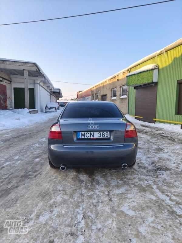 Pelēks Audi A4 2001 Klaipėda, ar dzinēja tilpumu 2.50 L un nobraukumu 307 tūkst. km par 2000 €, foto 6 vietnē AUTOMOTO.COM.LV