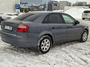 Grey Audi A4 2001 in Plunge, with an engine capacity of 1.90 L and mileage of 342 thousand km for 1250 €, photo 5 on AUTOMOTO.COM.LV