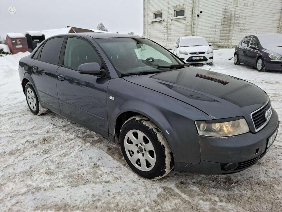 Grey Audi A4 2001 in Plunge, with an engine capacity of 1.90 L and mileage of 342 thousand km for 1250 €, photo 14 on AUTOMOTO.COM.LV