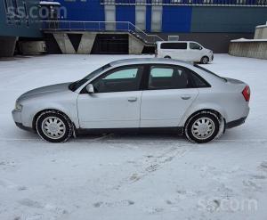 Grey Audi A4 2001 in Jekabpils, with an engine capacity of 1.80 L and mileage of 231 thousand km for 1300 €, photo 4 on AUTOMOTO.COM.LV