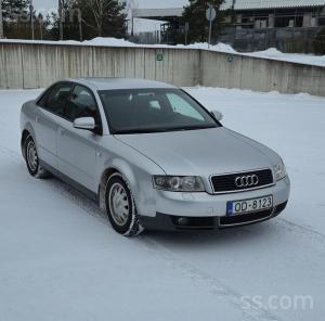 Grey Audi A4 2001 in Jekabpils, with an engine capacity of 1.80 L and mileage of 231 thousand km for 1300 €, photo 8 on AUTOMOTO.COM.LV