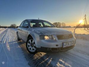 Pelēks Audi A4 2001 Ukmergė, ar dzinēja tilpumu 1.90 L un nobraukumu 330 tūkst. km par 700 €, foto  vietnē AUTOMOTO.COM.LV