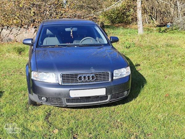Pelēks Audi A4 2001 Viļņa, ar dzinēja tilpumu 2.00 L un nobraukumu 189 tūkst. km par 900 €, foto 1 vietnē AUTOMOTO.COM.LV