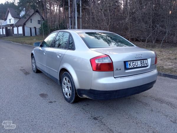 Grey Audi A4 2001 in Vilnius, with an engine capacity of 1.90 L and mileage of 300 thousand km for 1390 €, photo 7 on AUTOMOTO.COM.LV