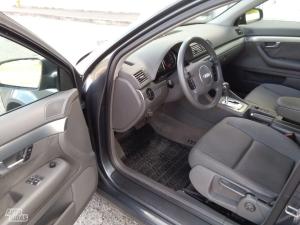 Grey Audi A4 2001 in Jonava, with an engine capacity of 2.00 L and mileage of 136 thousand km for 1700 €, photo 15 on AUTOMOTO.COM.LV