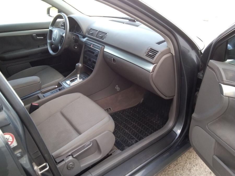 Grey Audi A4 2001 in Jonava, with an engine capacity of 2.00 L and mileage of 136 thousand km for 1700 €, photo 16 on AUTOMOTO.COM.LV