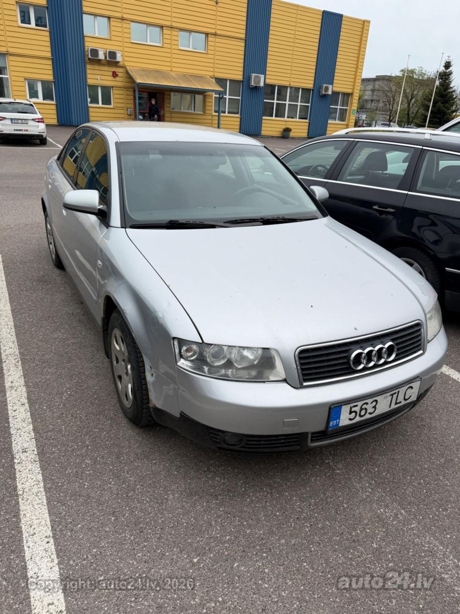 Grey Audi A4 2001 in Tallinn, with an engine capacity of 2.00 L and mileage of 344 thousand km for 550 €, photo 4 on AUTOMOTO.COM.LV