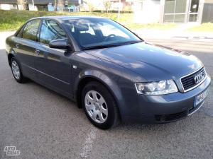 Grey Audi A4 2001 in Jonava, with an engine capacity of 2.00 L and mileage of 136 thousand km for 1700 €, photo  on AUTOMOTO.COM.LV