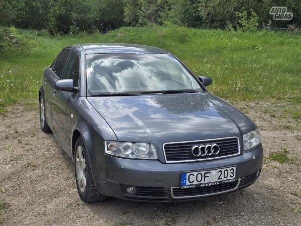 Grey Audi A4 2001 in Radviliskis, with an engine capacity of 2.00 L and mileage of 358 thousand km for 600 €, photo 1 on AUTOMOTO.COM.LV
