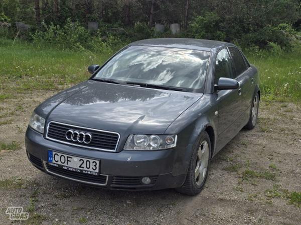 Grey Audi A4 2001 in Radviliskis, with an engine capacity of 2.00 L and mileage of 358 thousand km for 600 €, photo 2 on AUTOMOTO.COM.LV