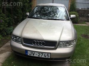 Pelēks Audi A4 2001 Daugavpils, ar dzinēja tilpumu 1.90 L un nobraukumu 248 tūkst. km par 2400 €, foto  vietnē AUTOMOTO.COM.LV