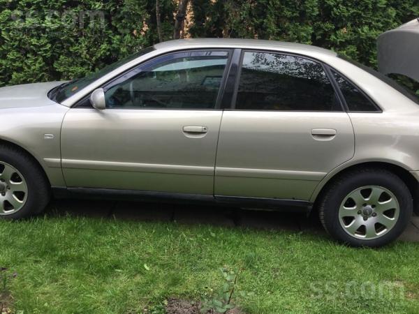 Grey Audi A4 2001 in Daugavpils, with an engine capacity of 1.90 L and mileage of 248 thousand km for 2400 €, photo 2 on AUTOMOTO.COM.LV