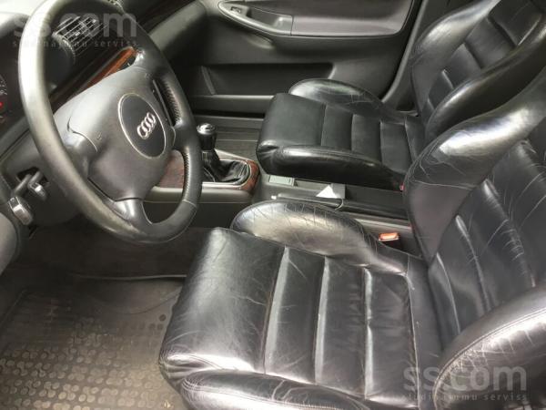 Grey Audi A4 2001 in Daugavpils, with an engine capacity of 1.90 L and mileage of 248 thousand km for 2400 €, photo 3 on AUTOMOTO.COM.LV