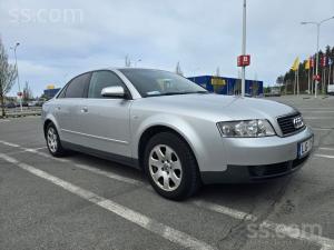Grey Audi A4 2001 in Riga, with an engine capacity of 2.00 L and mileage of 241 thousand km for 2200 €, photo  on AUTOMOTO.COM.LV