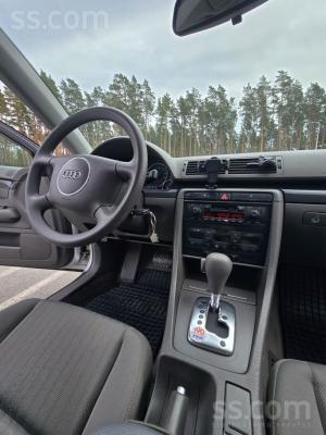Pelēks Audi A4 2001 Rīga, ar dzinēja tilpumu 2.00 L un nobraukumu 241 tūkst. km par 2200 €, foto 7 vietnē AUTOMOTO.COM.LV