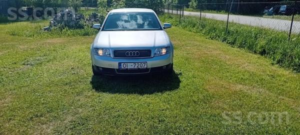 Grey Audi A4 2001 in Kuldiga, with an engine capacity of 2.00 L and mileage of 349 thousand km for 1700 €, photo 4 on AUTOMOTO.COM.LV