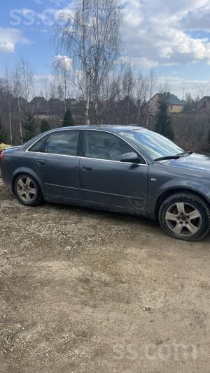 Grey Audi A4 2001 in Ludza, with an engine capacity of 1.90 L and mileage of 536 thousand km for 800 €, photo 3 on AUTOMOTO.COM.LV