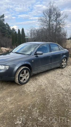 Grey Audi A4 2001 in Ludza, with an engine capacity of 1.90 L and mileage of 536 thousand km for 800 €, photo 5 on AUTOMOTO.COM.LV