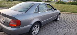 Grey Audi A4 2001 in Riga, with an engine capacity of 1.80 L and mileage of 323 thousand km for 1490 €, photo  on AUTOMOTO.COM.LV