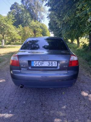 Grey Audi A4 2001 in Siauliai, with an engine capacity of 2.00 L and mileage of 375 thousand km for 1200 €, photo 7 on AUTOMOTO.COM.LV