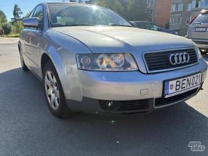 Grey Audi A4 2001 in Visaginas, with an engine capacity of 2.00 L and mileage of 345 thousand km for 1400 €, photo  on AUTOMOTO.COM.LV
