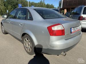 Grey Audi A4 2001 in Visaginas, with an engine capacity of 2.00 L and mileage of 345 thousand km for 1400 €, photo 4 on AUTOMOTO.COM.LV