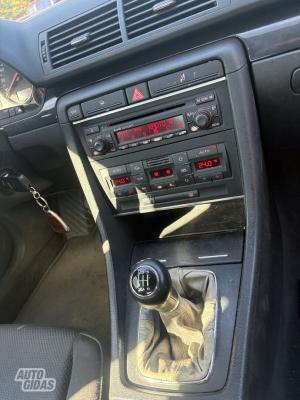 Grey Audi A4 2001 in Visaginas, with an engine capacity of 2.00 L and mileage of 345 thousand km for 1400 €, photo 13 on AUTOMOTO.COM.LV