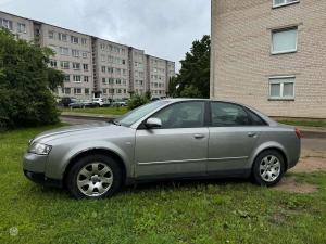 Pelēks Audi A4 2001 Viļņa, ar dzinēja tilpumu 1.90 L un nobraukumu 297 tūkst. km par 850 €, foto 3 vietnē AUTOMOTO.COM.LV