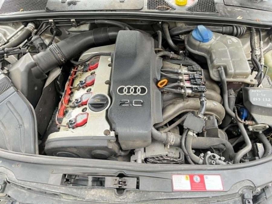 Pelēks Audi A4 2001 Kauņa, ar dzinēja tilpumu 1.98 L un nobraukumu 251 tūkst. km par 1650 €, foto 6 vietnē AUTOMOTO.COM.LV