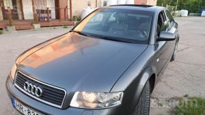 Pelēks Audi A4 2001 Daugavpils, ar dzinēja tilpumu 1.90 L un nobraukumu 408 tūkst. km par 1450 €, foto  vietnē AUTOMOTO.COM.LV