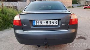 Pelēks Audi A4 2001 Daugavpils, ar dzinēja tilpumu 1.90 L un nobraukumu 408 tūkst. km par 1450 €, foto 4 vietnē AUTOMOTO.COM.LV