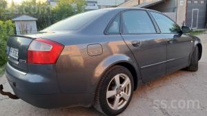 Pelēks Audi A4 2001 Daugavpils, ar dzinēja tilpumu 1.90 L un nobraukumu 408 tūkst. km par 1450 €, foto 5 vietnē AUTOMOTO.COM.LV