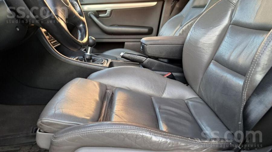 Pelēks Audi A4 2001 Daugavpils, ar dzinēja tilpumu 1.90 L un nobraukumu 408 tūkst. km par 1450 €, foto 17 vietnē AUTOMOTO.COM.LV