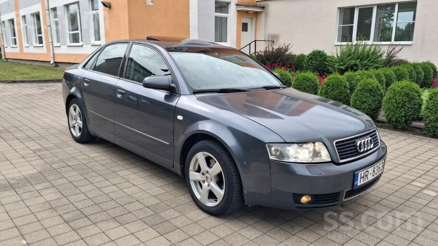 Pelēks Audi A4 2001 Rēzekne, ar dzinēja tilpumu 1.90 L un nobraukumu 0 tūkst. km par 1800 €, foto 1 vietnē AUTOMOTO.COM.LV