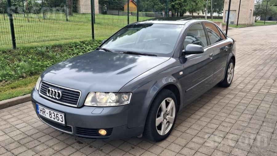 Pelēks Audi A4 2001 Rēzekne, ar dzinēja tilpumu 1.90 L un nobraukumu 0 tūkst. km par 1800 €, foto 3 vietnē AUTOMOTO.COM.LV