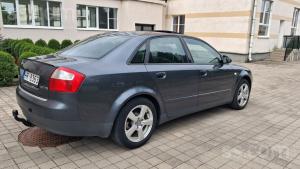 Pelēks Audi A4 2001 Rēzekne, ar dzinēja tilpumu 1.90 L un nobraukumu 0 tūkst. km par 1800 €, foto 4 vietnē AUTOMOTO.COM.LV