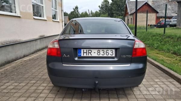 Pelēks Audi A4 2001 Rēzekne, ar dzinēja tilpumu 1.90 L un nobraukumu 0 tūkst. km par 1800 €, foto 6 vietnē AUTOMOTO.COM.LV