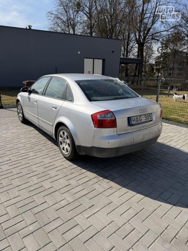 Grey Audi A4 2001 in Kaunas, with an engine capacity of 1.90 L and mileage of 400 thousand km for 500 €, photo 3 on AUTOMOTO.COM.LV