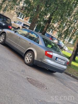 Серый Ауди А4 2001 в Екабпилс, объемом двигателя 2.00 л и пробегом 0 тыс. км за 1100 €, фото 3 на AUTOMOTO.COM.LV