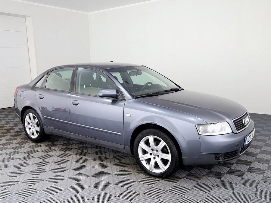 Pelēks Audi A4 2001 Tallina, ar dzinēja tilpumu 1.90 L un nobraukumu 289 tūkst. km par 999 €, foto 9 vietnē AUTOMOTO.COM.LV