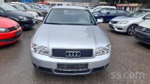Pelēks Audi A4 2001 Rīga, ar dzinēja tilpumu 2.00 L un nobraukumu 110 tūkst. km par 3100 €, foto  vietnē AUTOMOTO.COM.LV