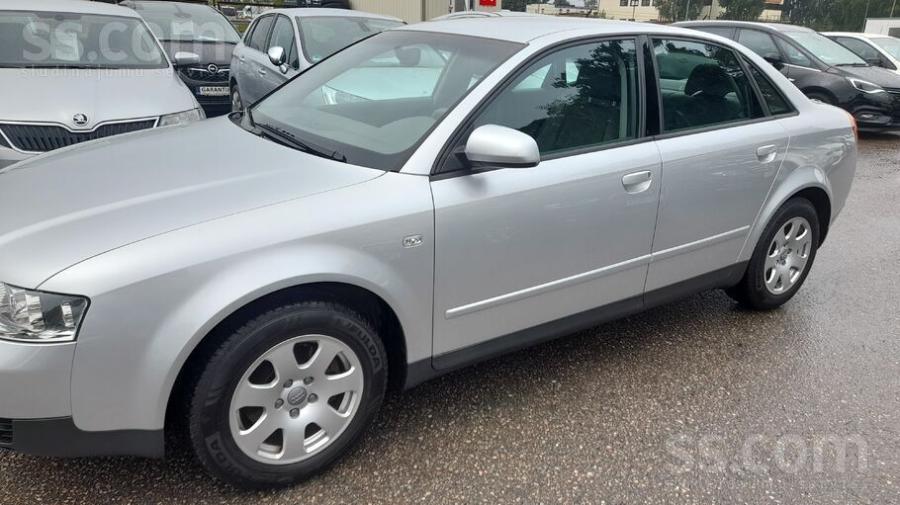 Pelēks Audi A4 2001 Rīga, ar dzinēja tilpumu 2.00 L un nobraukumu 110 tūkst. km par 3100 €, foto 6 vietnē AUTOMOTO.COM.LV