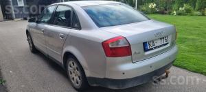 Grey Audi A4 2001 in Madona, with an engine capacity of 1.90 L and mileage of 377 thousand km for 1100 €, photo 3 on AUTOMOTO.COM.LV