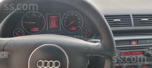 Grey Audi A4 2001 in Madona, with an engine capacity of 1.90 L and mileage of 377 thousand km for 1100 €, photo 6 on AUTOMOTO.COM.LV