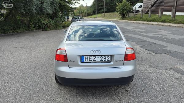 Audi A4 2001 in Utena on AUTOMOTO.COM.LV Grey Audi A4 2001 in Utena, with an engine capacity of 1.90 L and mileage of 430 thousand km for 1050 €, photo 9 on AUTOMOTO.COM.LV