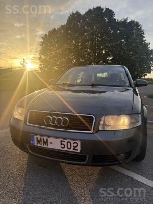 Pelēks Audi A4 2001 Daugavpils, ar dzinēja tilpumu 1.90 L un nobraukumu 501 tūkst. km par 1500 €, foto  vietnē AUTOMOTO.COM.LV