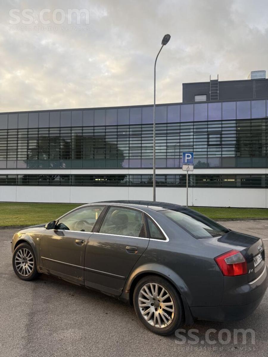 Pelēks Audi A4 2001 Daugavpils, ar dzinēja tilpumu 1.90 L un nobraukumu 501 tūkst. km par 1500 €, foto 6 vietnē AUTOMOTO.COM.LV
