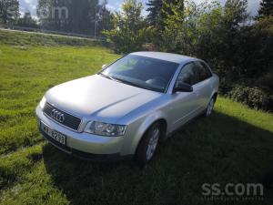 Pelēks Audi A4 2001 Jelgava, ar dzinēja tilpumu 2.00 L un nobraukumu 397 tūkst. km par 1350 €, foto  vietnē AUTOMOTO.COM.LV